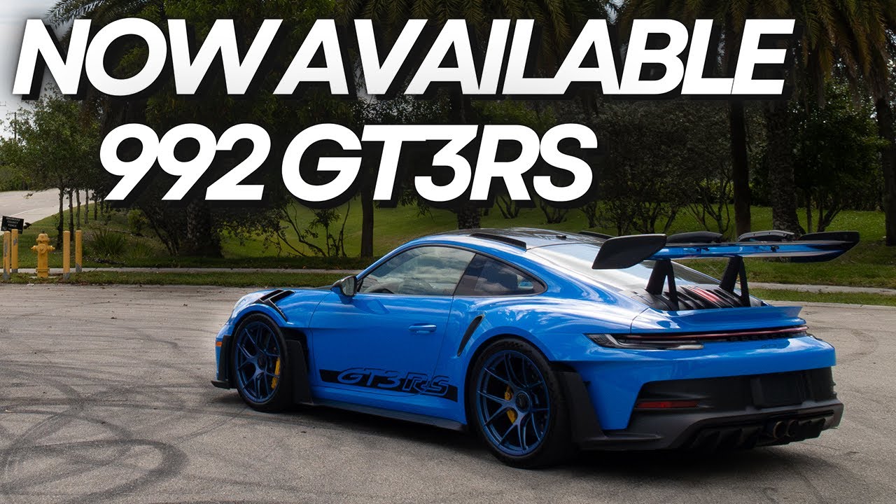 ECU Tuning For The 992 GT3 RS - Available Now - YouTube