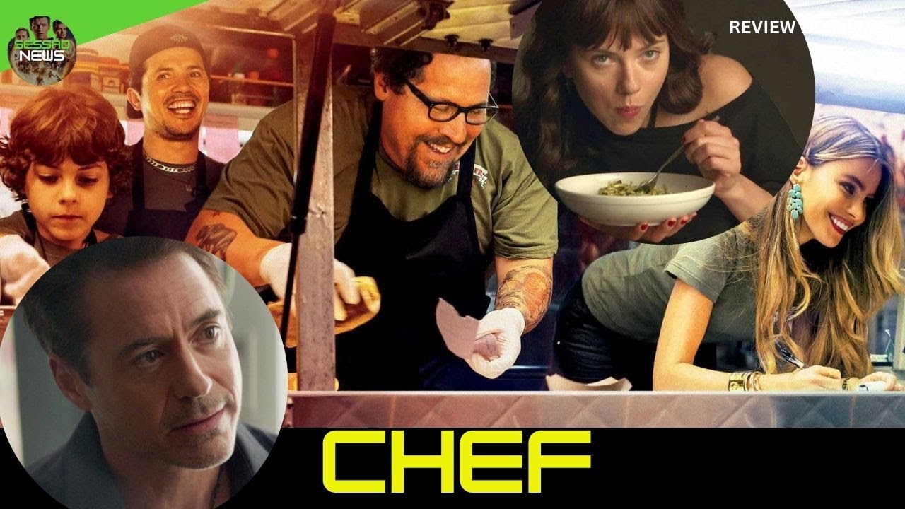 CHEF 2014 FILME REVIEW COMPLETO 4K COMÉDIA Jon Favreau, John Leguizamo, Sofia RECAP DUBLADO ...