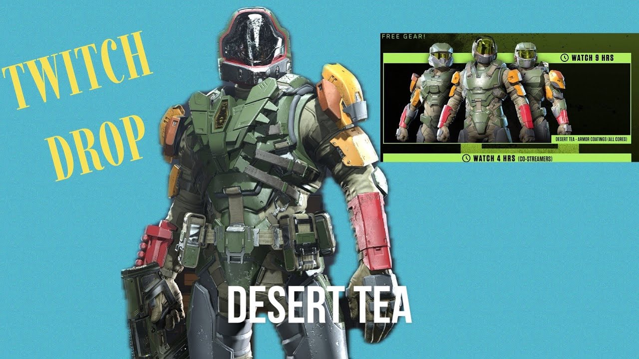 Desert Tea (The 9 Hour Boba Fett Coating) - Twitch Drops - Halo ...