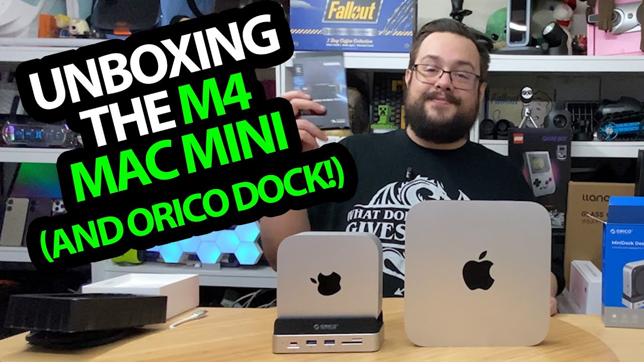 Unboxing the M4 Mac Mini! Hands-On with Orico Dock & M2 Comparison ...