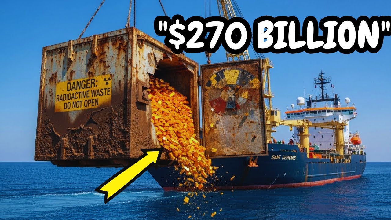 RECOVERING the Lost 'Ghost Shipment' of Gold Near America! $270 Billion ...