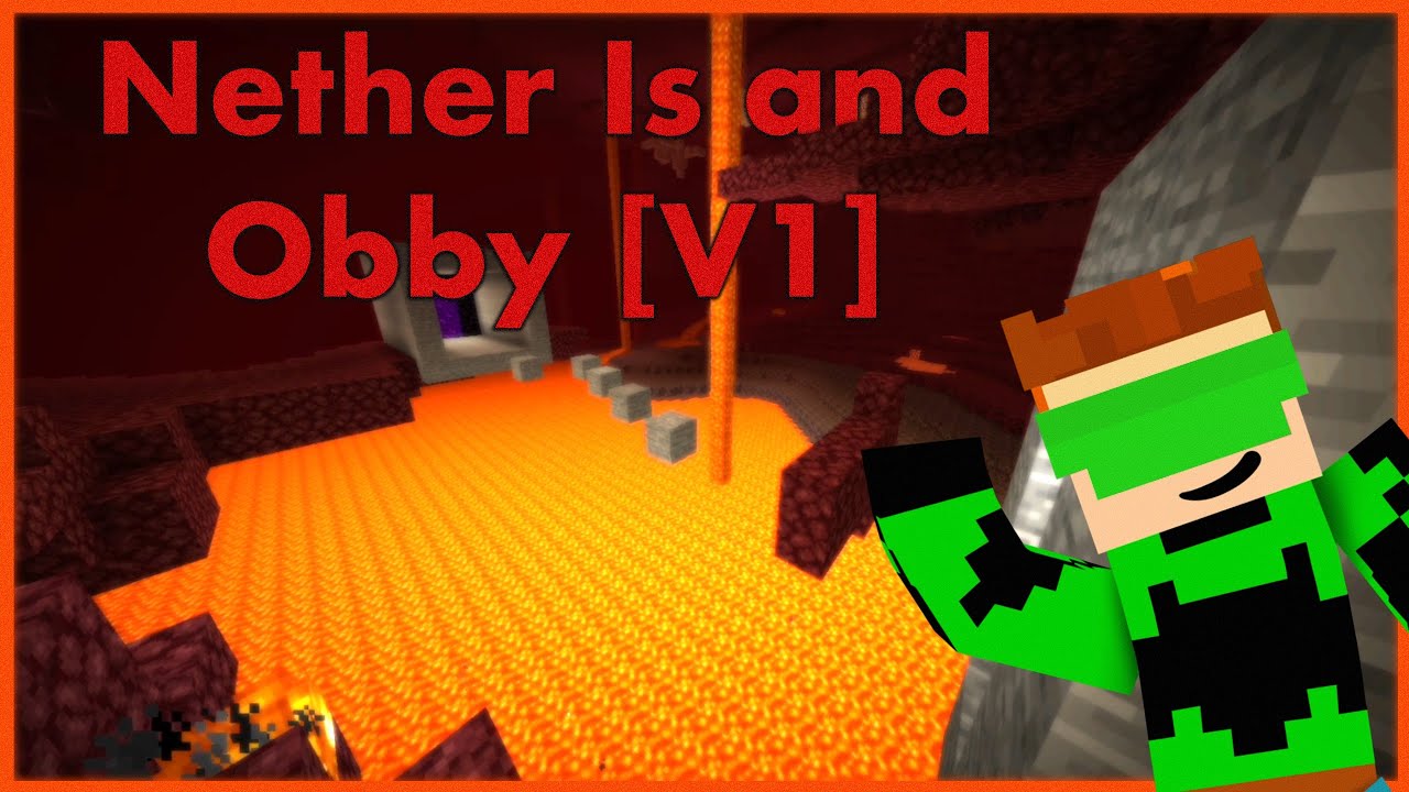 Nether Island Obby [V1] | Play Through | - YouTube