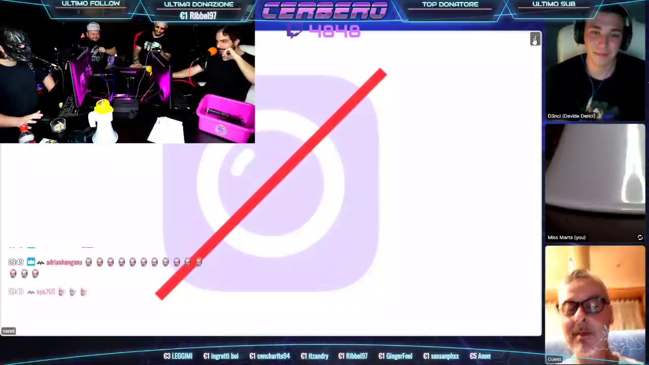 CANEPAZZO INSULTA PESANTEMENTE VANNIGIO AL CERBERO PODCAST! - YouTube