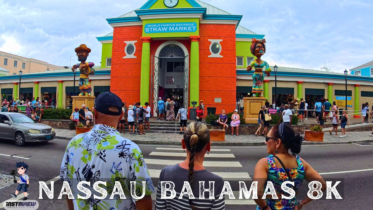 Nassau Bahamas Walking Tour 8K - YouTube