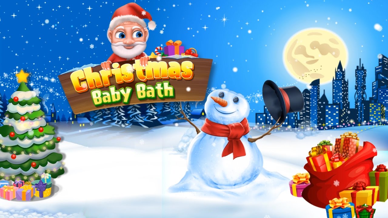 Christmas Baby Bath - iOS/Android Gameplay Trailer By Gameiva - YouTube