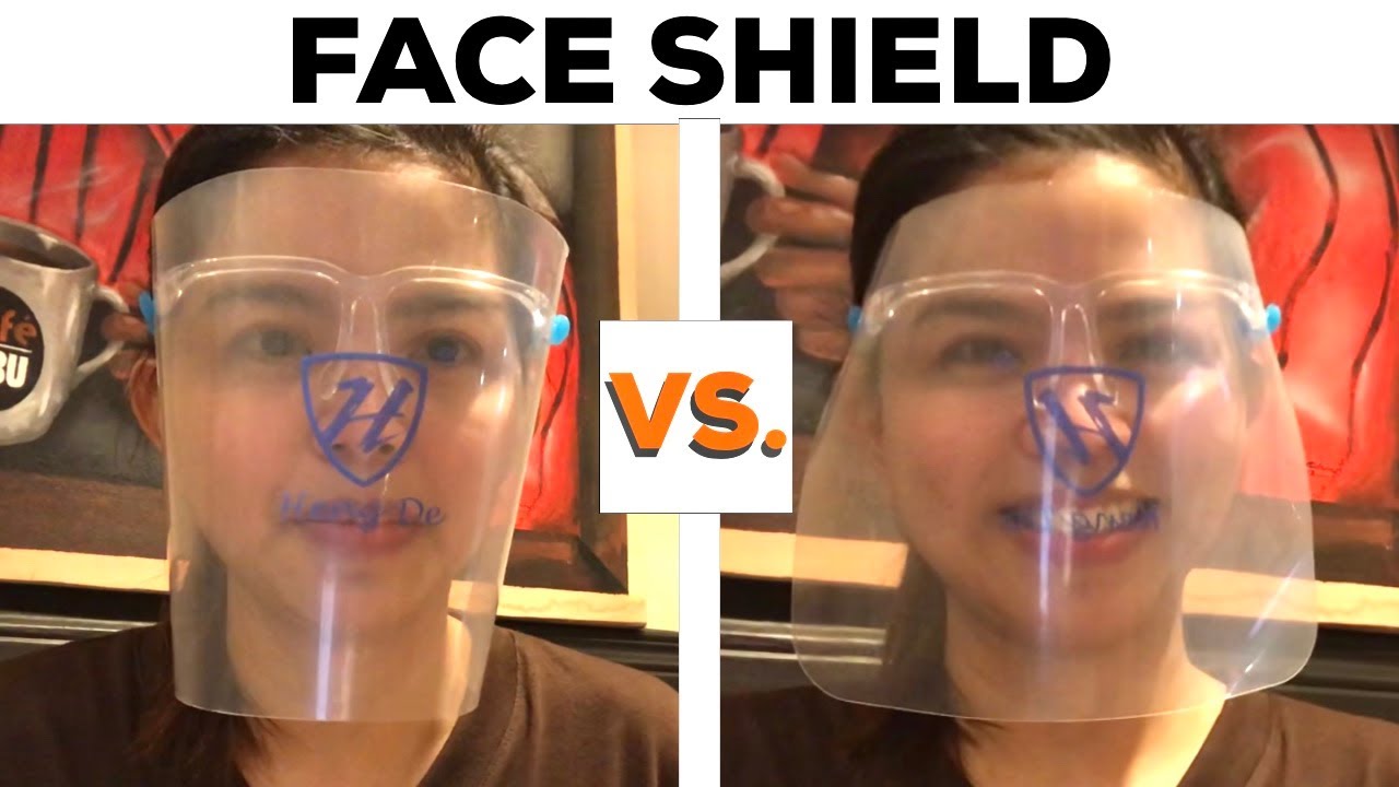 HENG DE FACE SHIELD | How to wear face shield with better protection ...