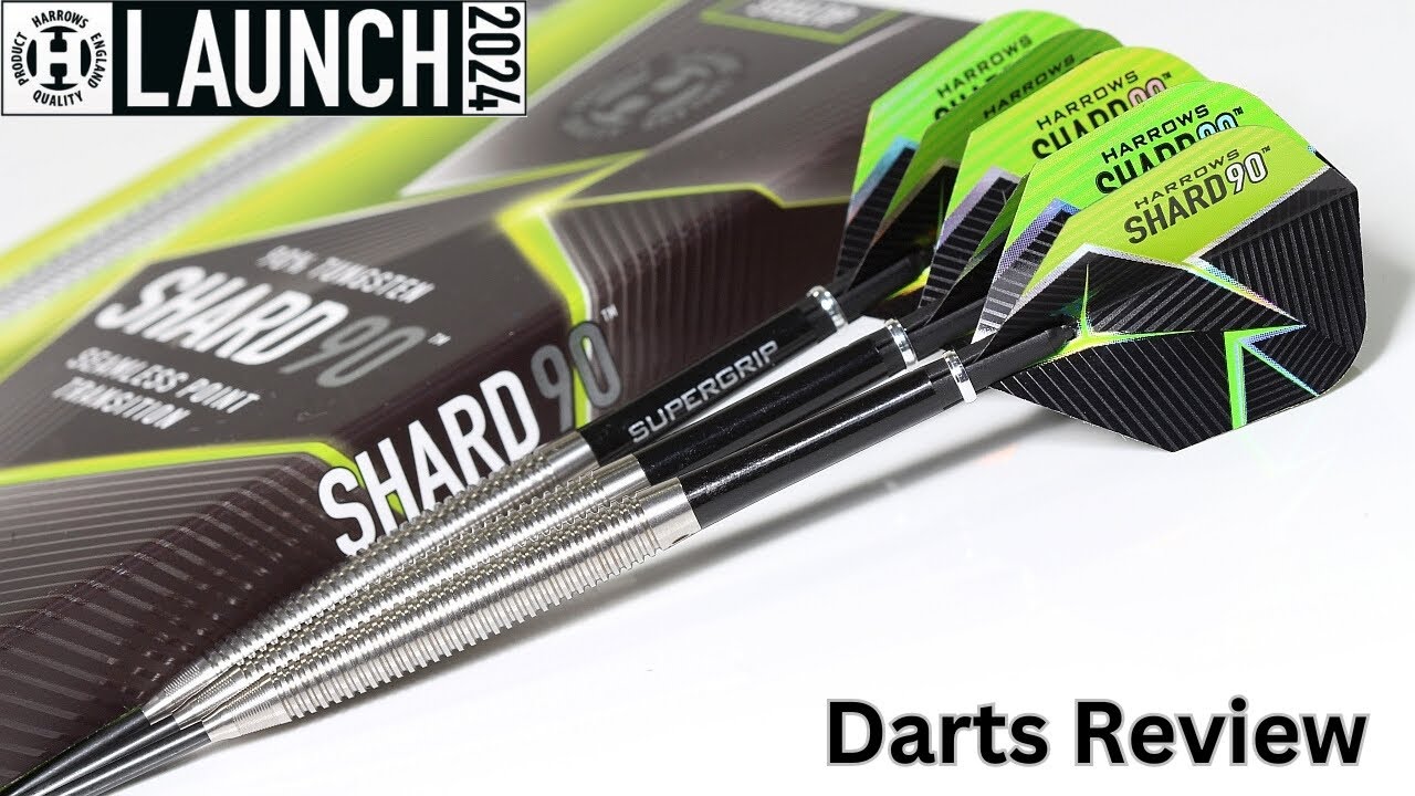 Harrows Darts SHARD 90 Darts Review - YouTube