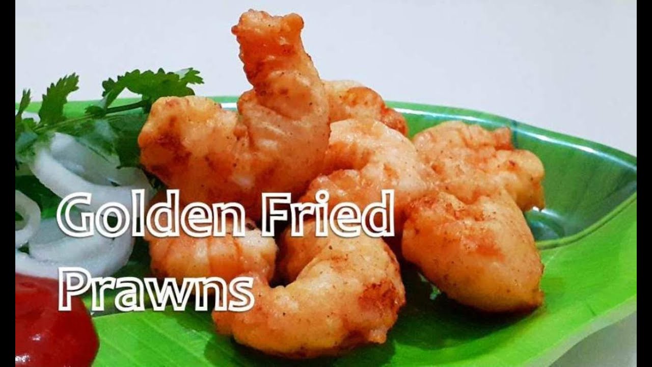 Golden Fried Prawns – Prawn Fry Recipe in Bengali – Chingri Macher ...