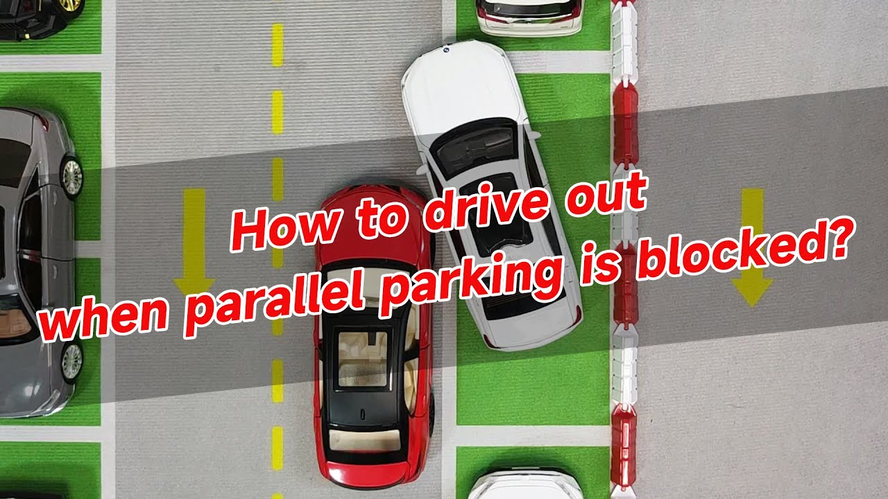 How to drive out when parallel parking is blocked? - YouTube