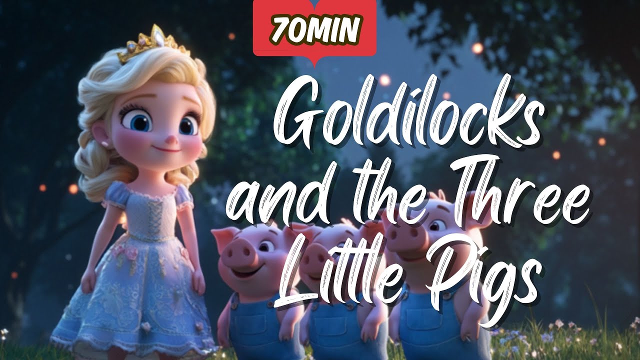 🏡Goldilocks and the Three Little Pigs🐷 | Classic Fairy Tales | Best ...