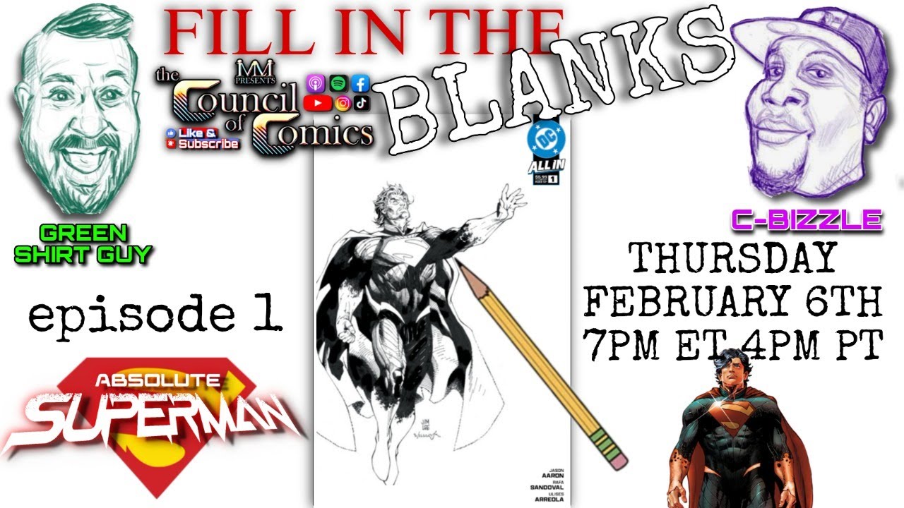 FILL IN THE BLANKS episode 1 DRAWING ABSOLUTE SUPERMAN! #drawing # ...