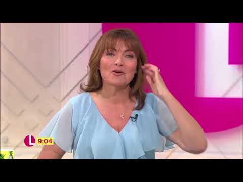 Lorraine Kelly | Mega Cleavage Blue Dress!!!