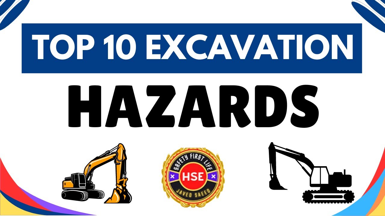 Excavation | Top 10 Trench Hazards | Trench and Excavation Difference # ...