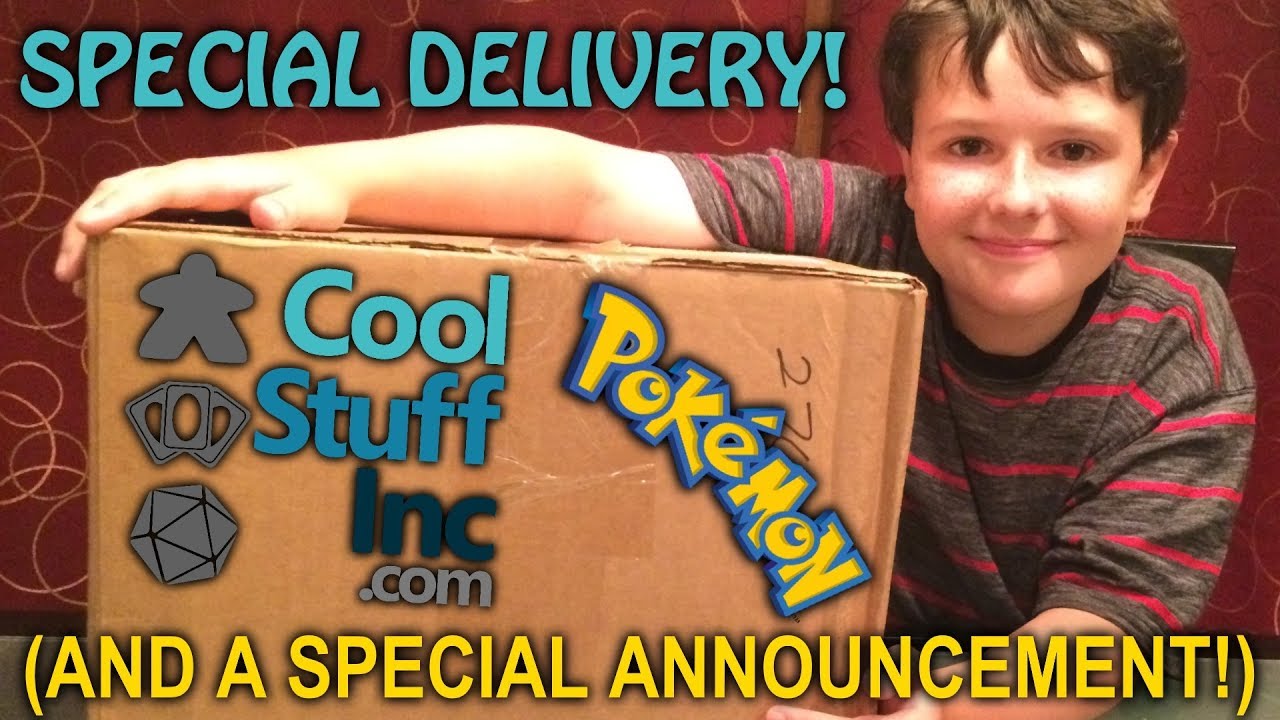SPECIAL DELIVERY From CoolStuffInc - PLUS A SPECIAL ANNOUNCEMENT! - YouTube