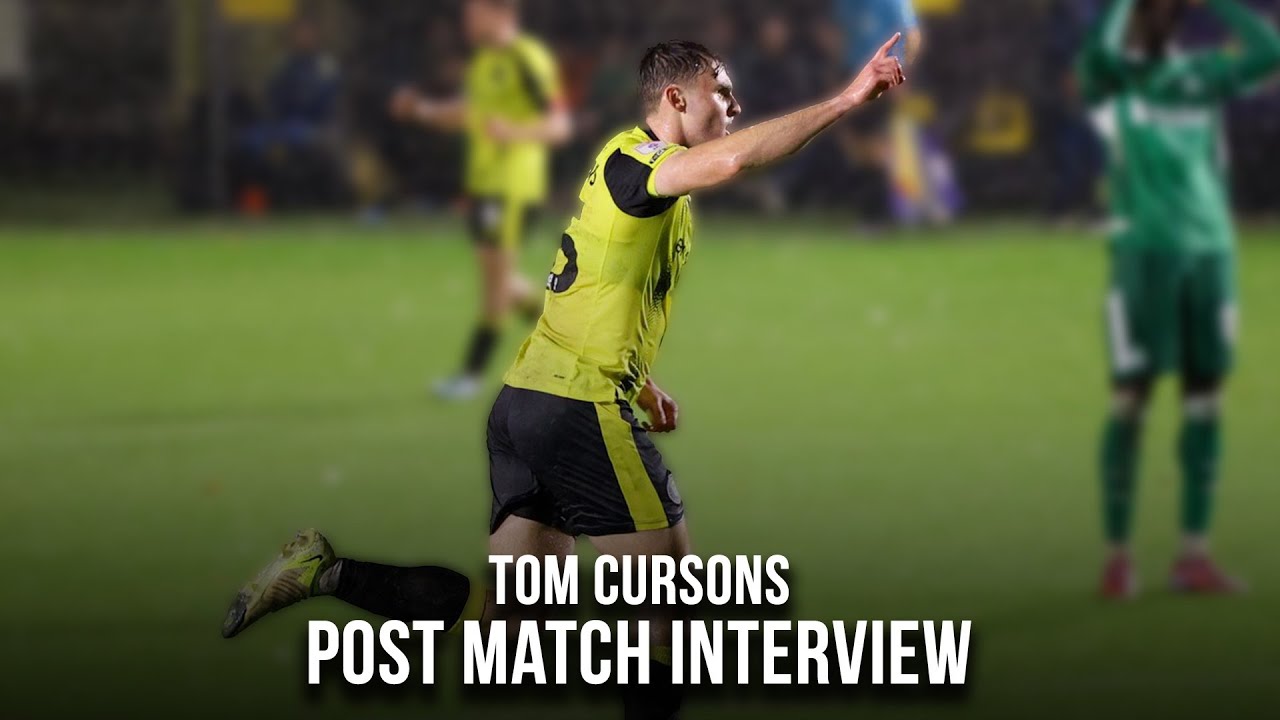 POST MATCH // The thoughts of Tom Cursons after scoring twice against ...