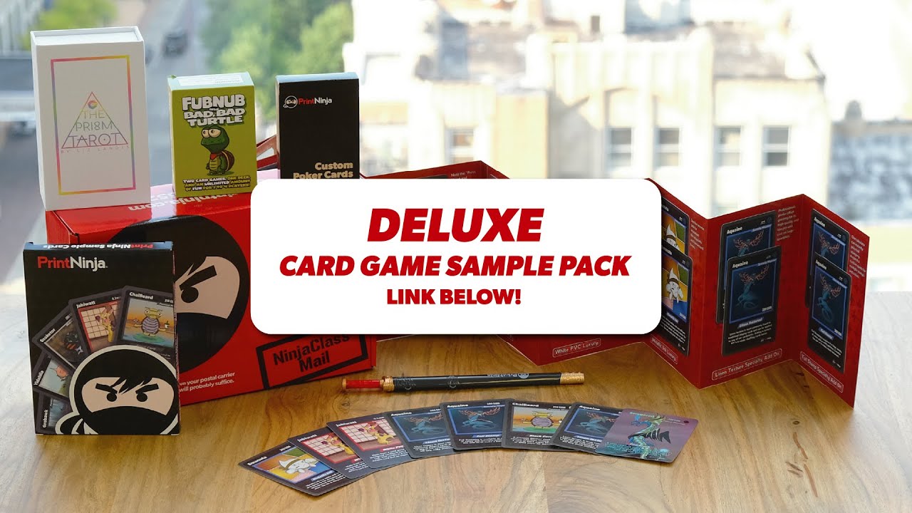 Deluxe Card Sample Guide - YouTube