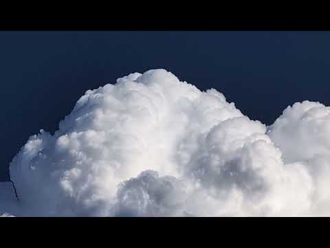 Growing cloud before storm - YouTube