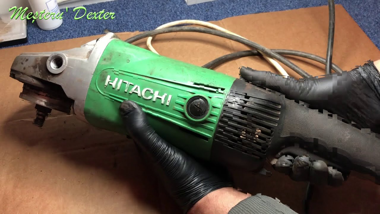 Reparatie simpla, diagnosticare interesanta - Hitachi G23SS - YouTube