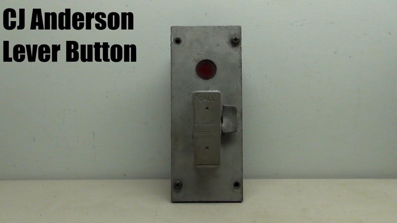 Detailed Look and Wiring CJ Anderson Lever Elevator Buttons - YouTube