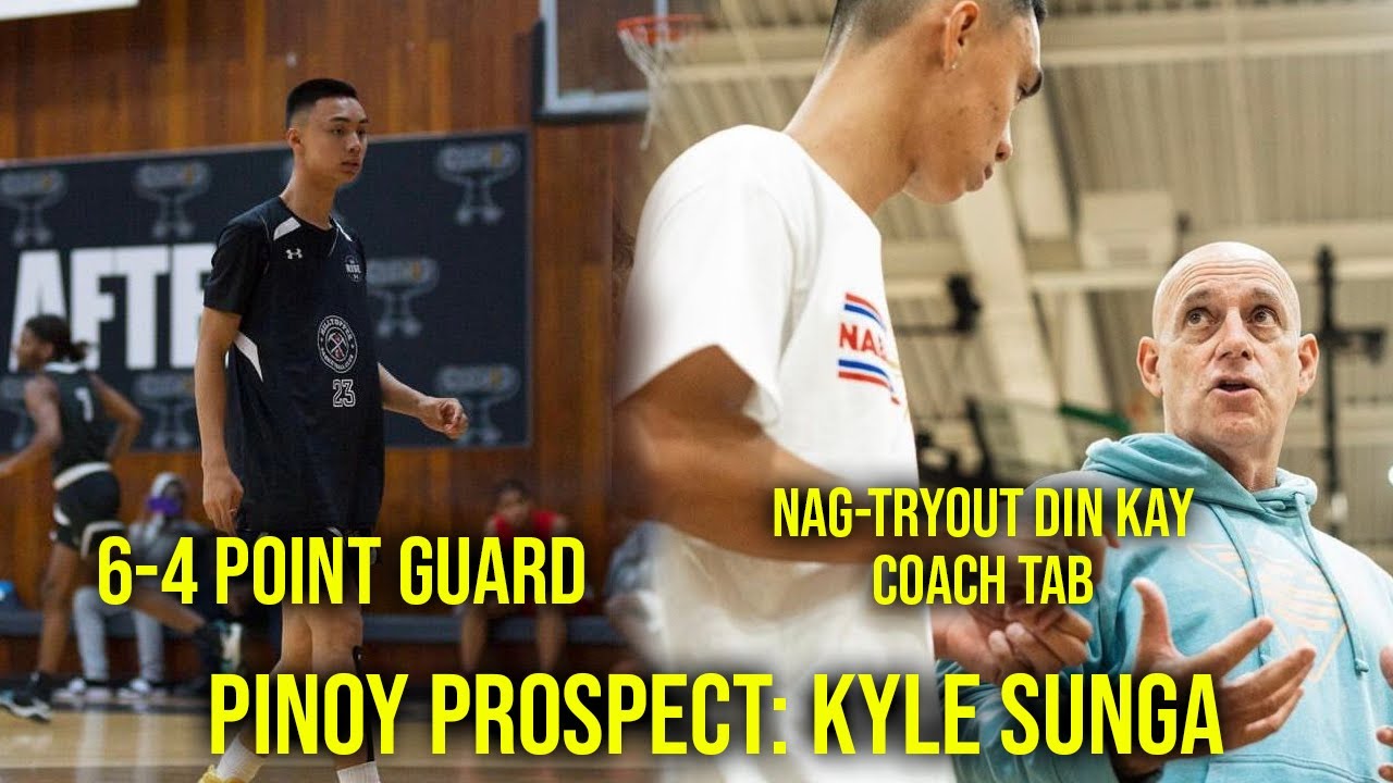 Kyle Sunga, Pinoy Prospect, Isa sa mga Top Point Guard ng New Jersey ...