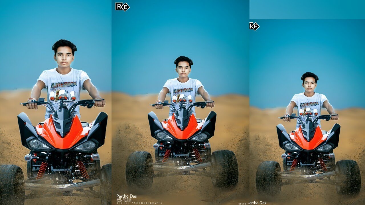 Quad bike manipulation Editing / PHOTOSHOP CC TUTORIAL 2018 / BY ROY ...