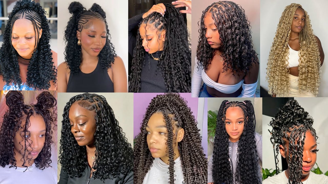 40+ Very Unique & Stylish Boho Butterfly Knotless Braids Hairstyles ...