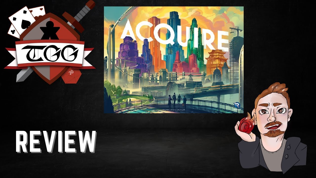 Acquire Board Game Review - YouTube