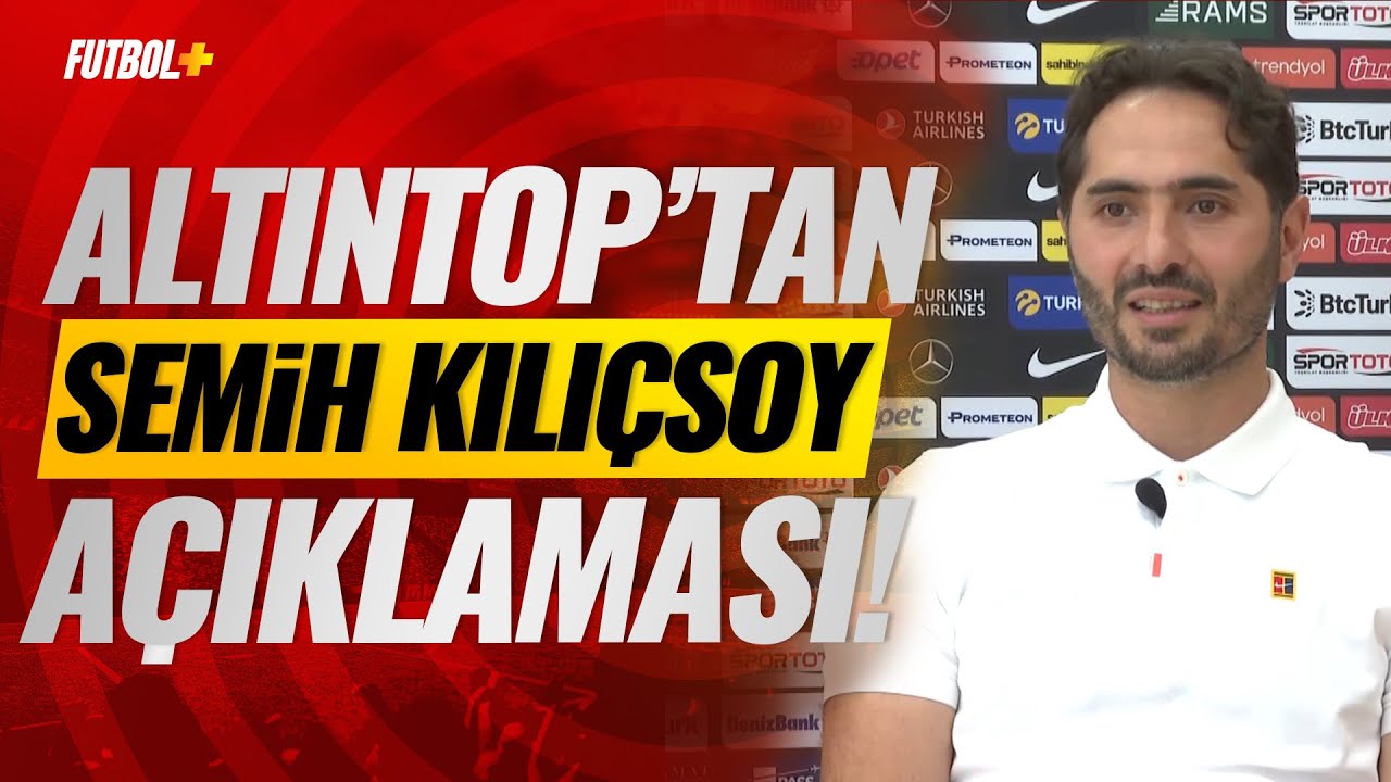 Hamit Altıntop'tan Semih Kılıçsoy açıklaması! #EURO2024 #BizimÇocuklar ...