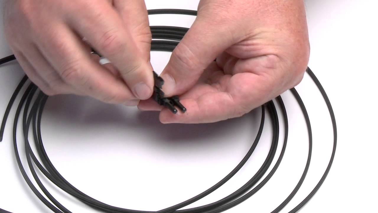 Versatile Link crimpless connector demonstration - YouTube