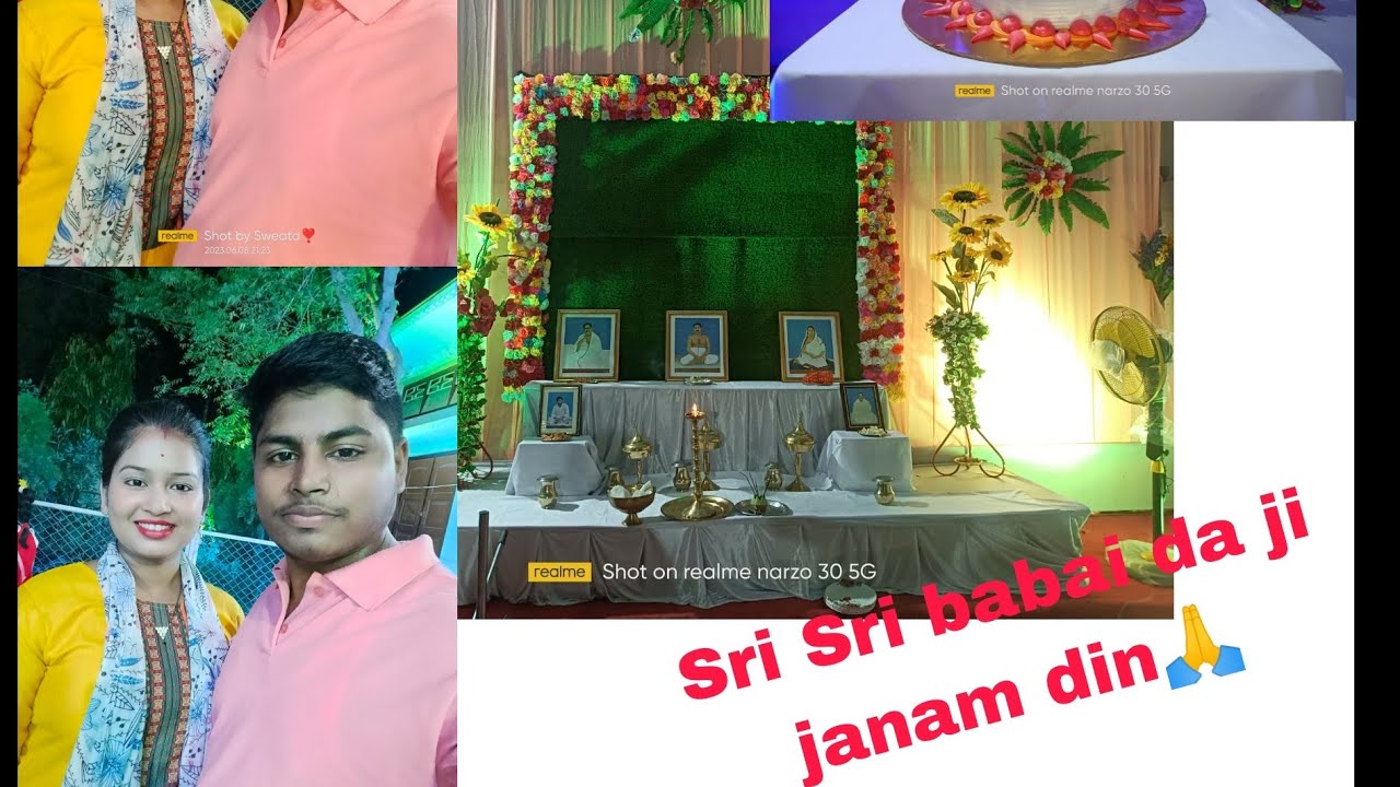 Sri Sri babai da ji ka janam din🙏 ️#love //pouche Mai der ho gyi ham🥲 ...
