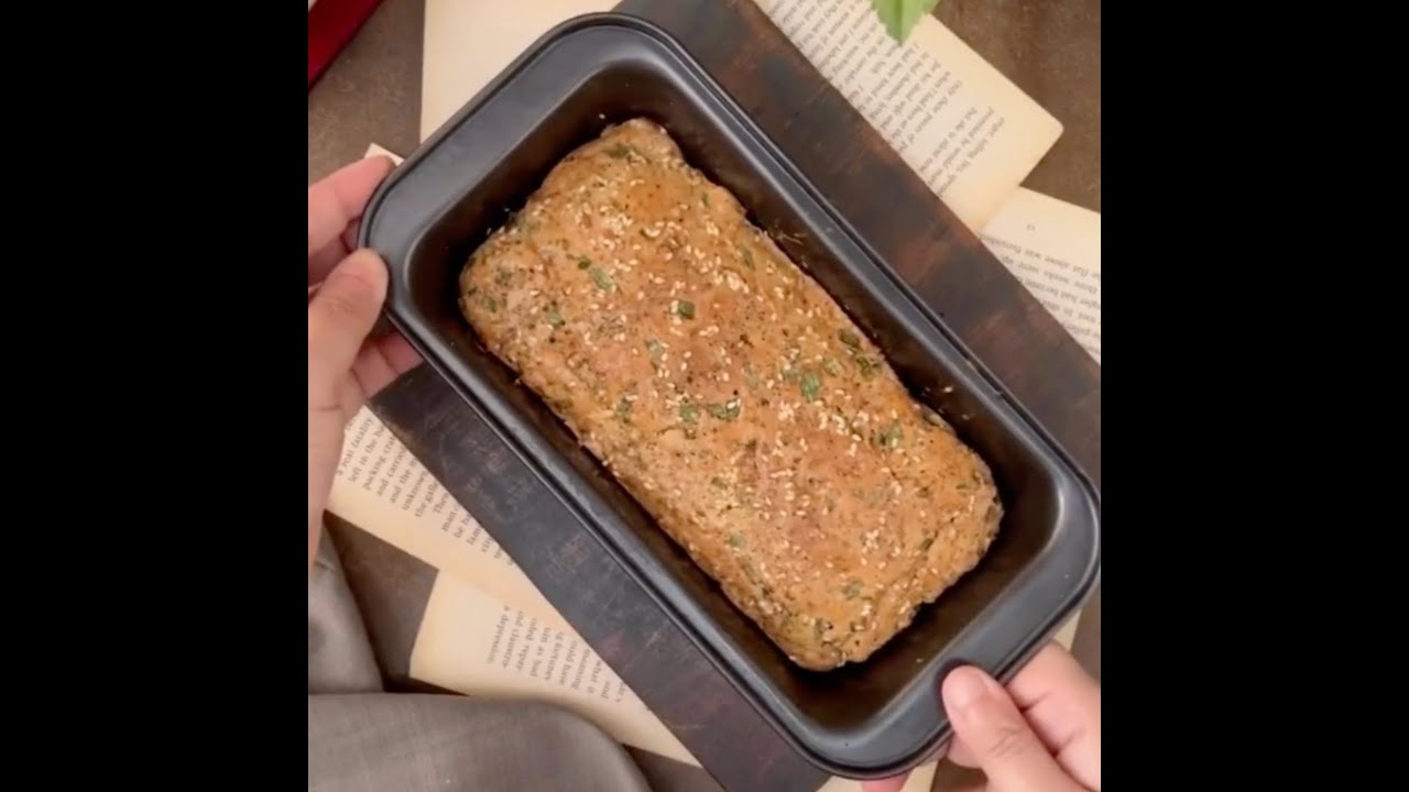 Baking Flour Cheesy Spring Onion Bread - YouTube