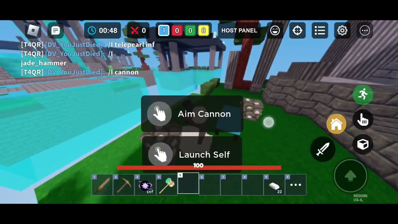 Insane Telepearl Roblox Bedwars Clutch! - YouTube