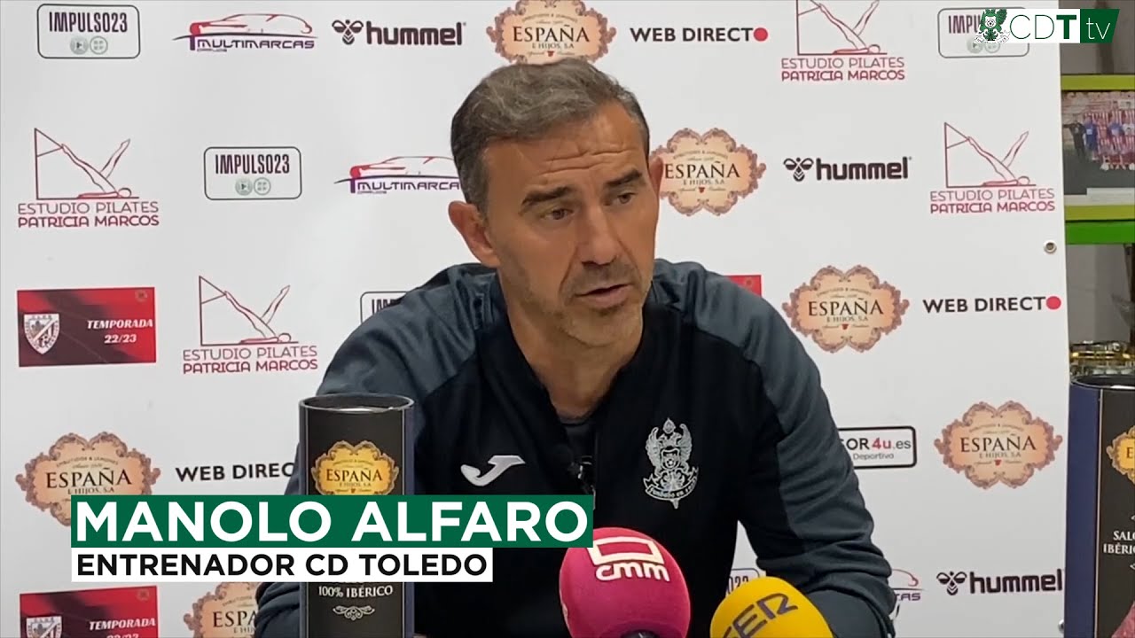 📺 Declaraciones de Manolo Alfaro, entrenador de #CDToledo (CD Torrijos ...