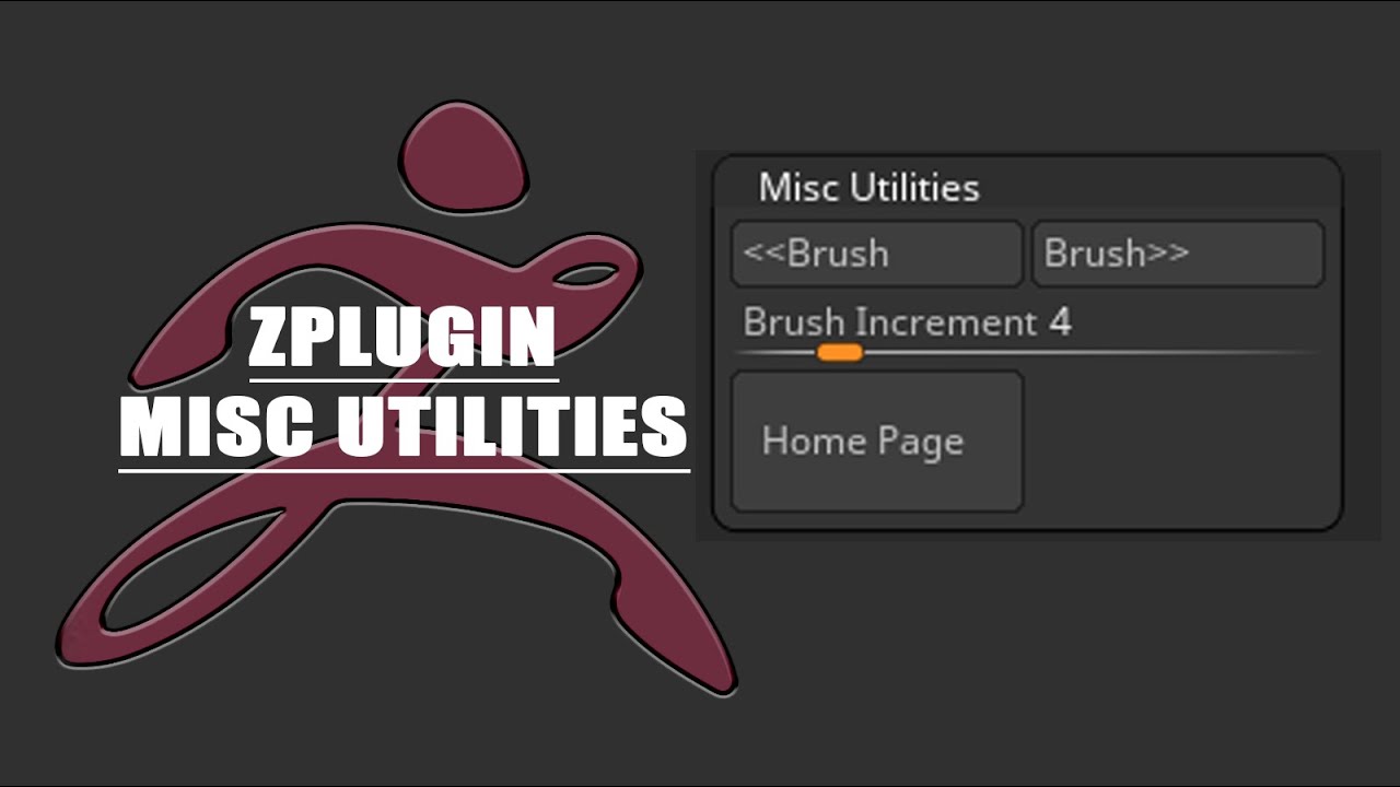 【ZBrush 2022】【memo】ZPLUGIN:Misc Utilities - YouTube