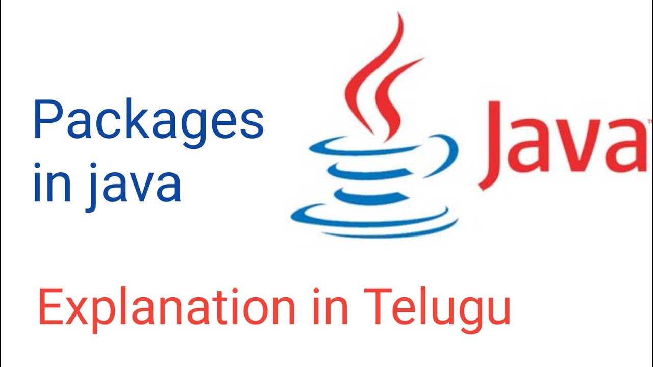 🔴Packages in java | use of packages in java| why packages in java |Explanation in Telugu | - YouTube