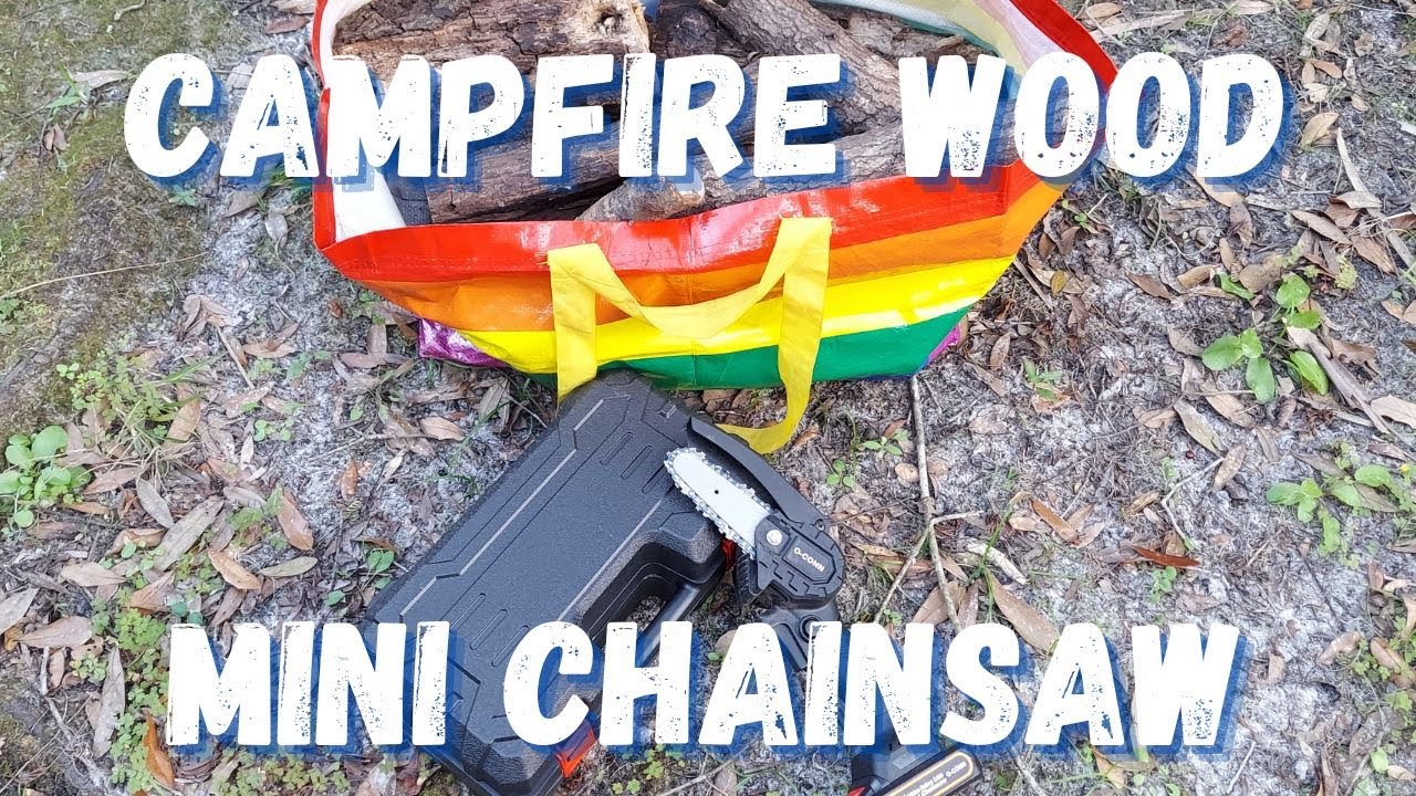 Mini Chainsaw Free Firewood O-Conn | Portable Mini Chainsaw for ...