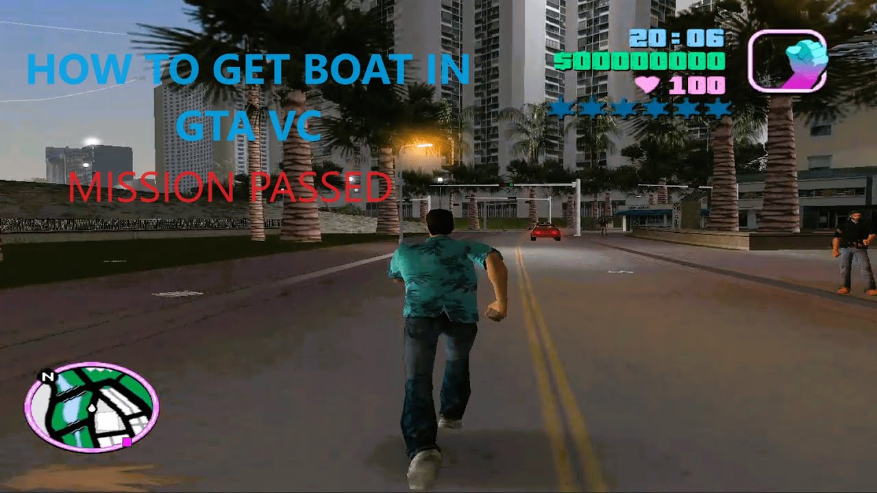How to get boat in GTA Vice city | GTA mission to get ship & boat ...