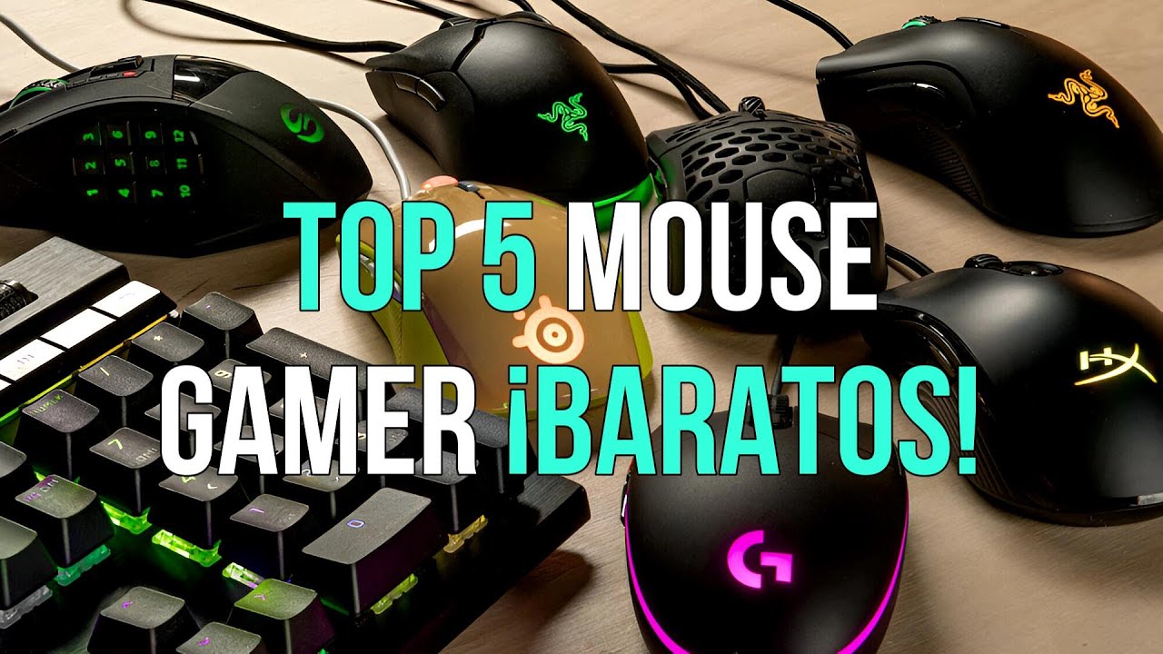 Top 5 Mouse Gamer Baratos 2024: ¡Rendimiento Sin Romper Tus Bolsillos ...