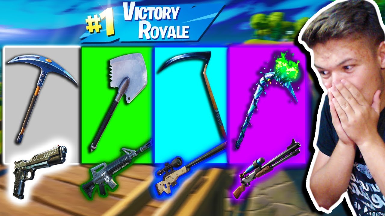 Challenge-ul *PICKAXE RANDOM* in FORTNITE! - YouTube