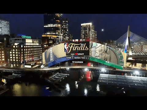 ABC NBA Finals intro | GS@BOS | 6/8/2022 (GM3) - YouTube