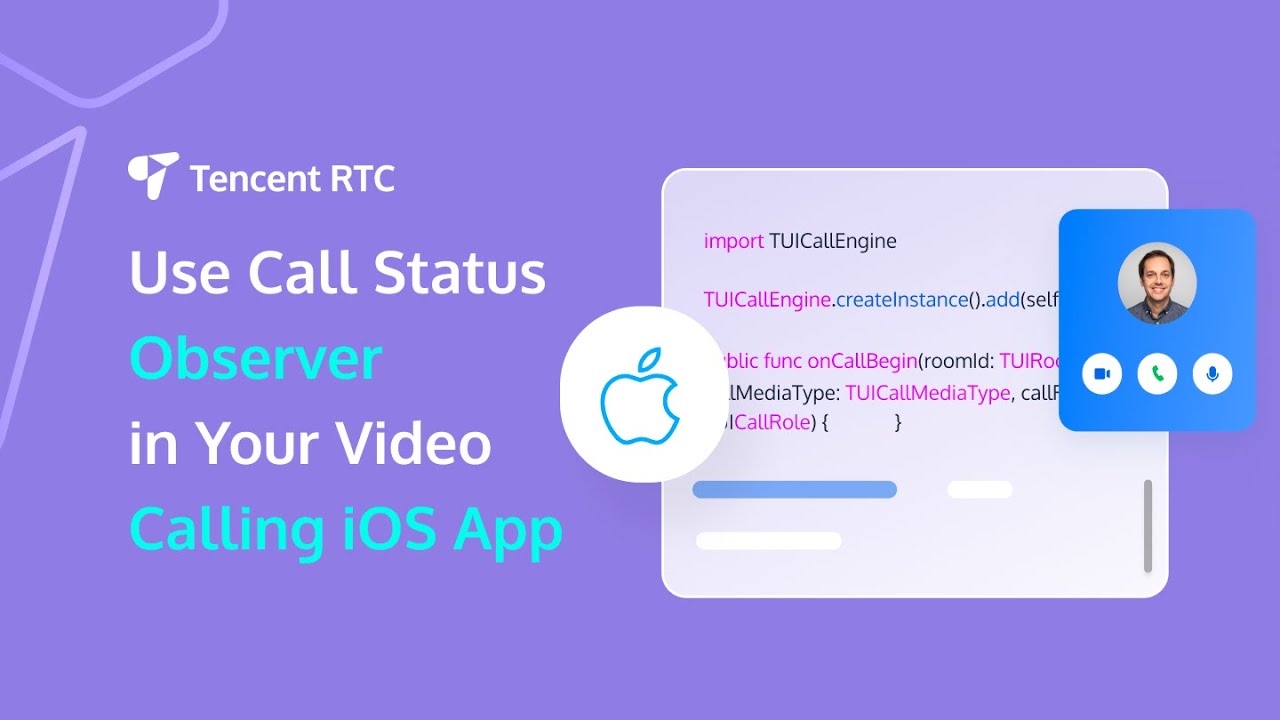 Add Call Status Observer in Your Video Call iOS App - YouTube