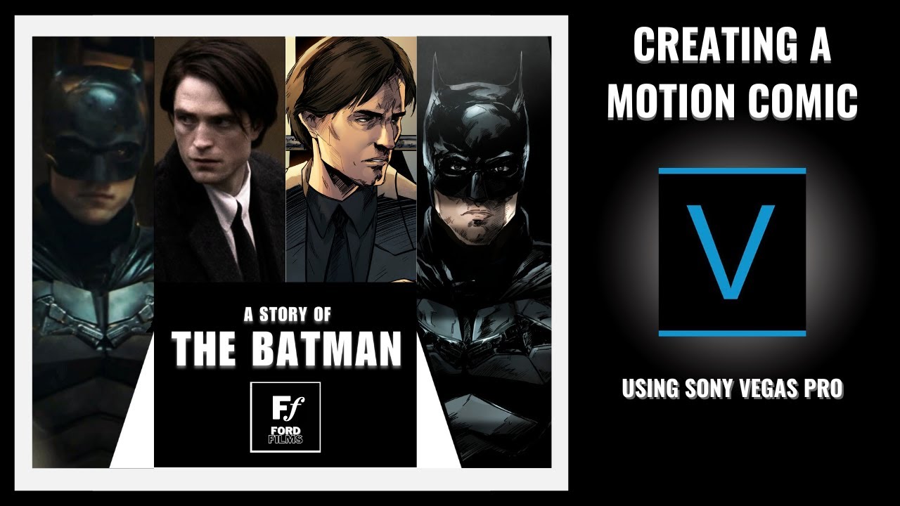 Editing A Batman Comic Into A MOTION COMIC! - YouTube