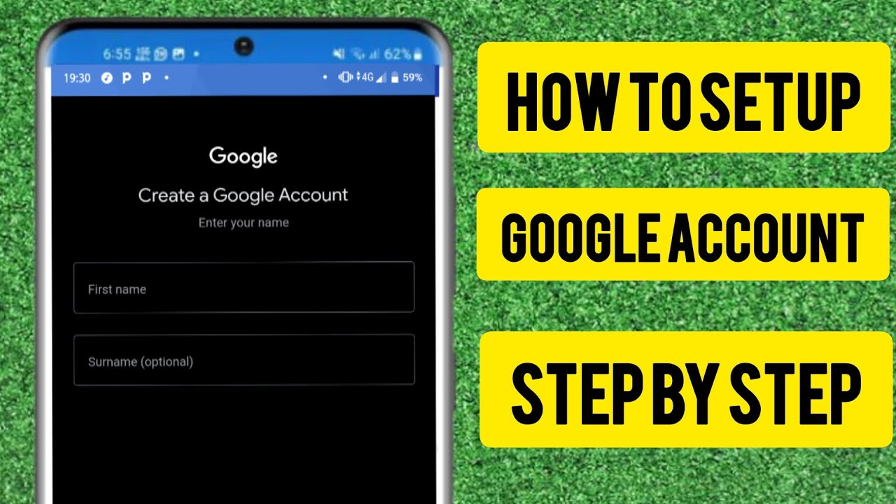 How To Set-up Google Account - YouTube