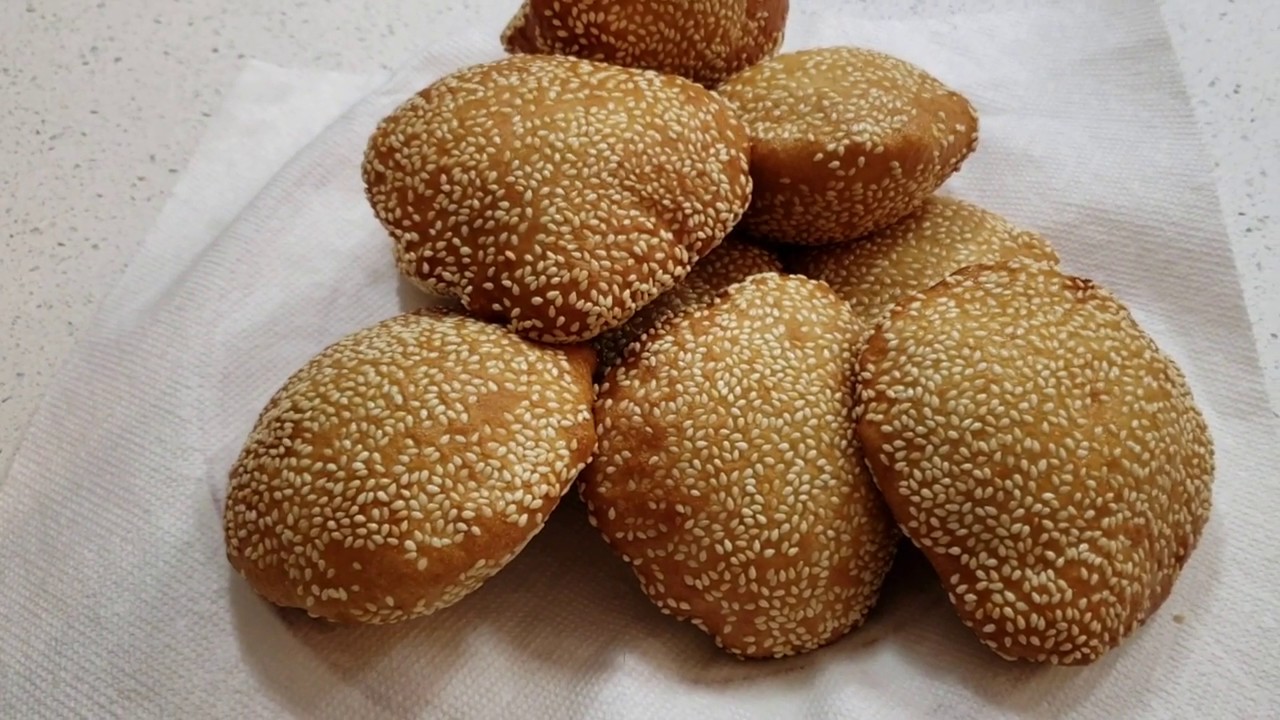 Sesame Hollow Donuts Recipe(Banh Tieu) - YouTube