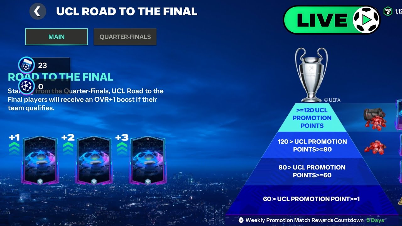 UCL RTTF Event Grind | New Exchanges ♻️ | New Gameplay Update *SOON*🚨 ...