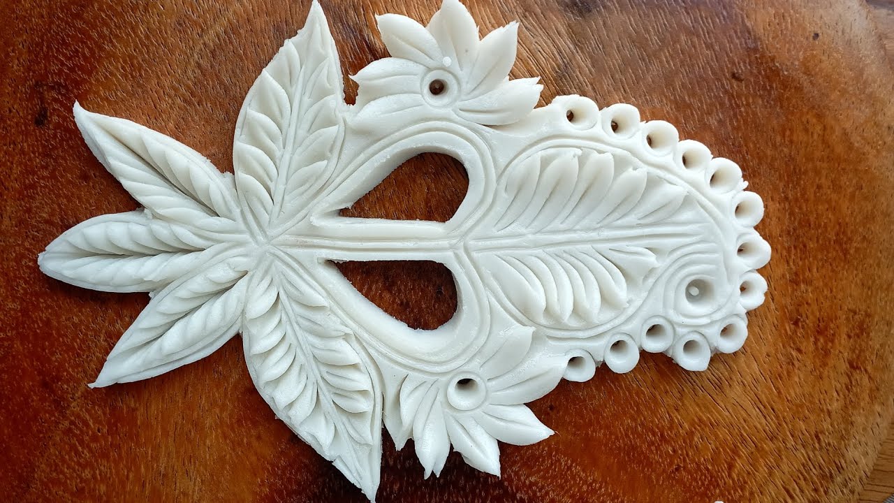 New nokshi Pitha design. full Pitha design.Tania hand work. - YouTube