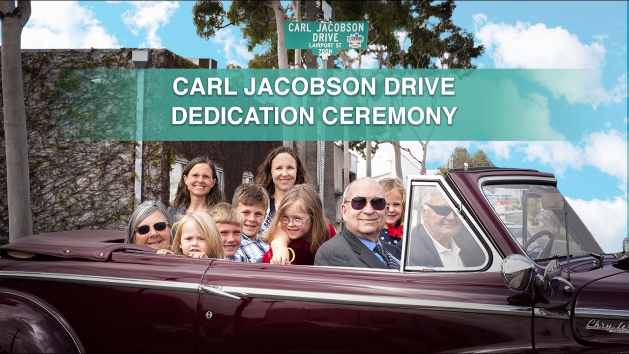 Carl Jacobson Drive - Dedication Ceremony - YouTube