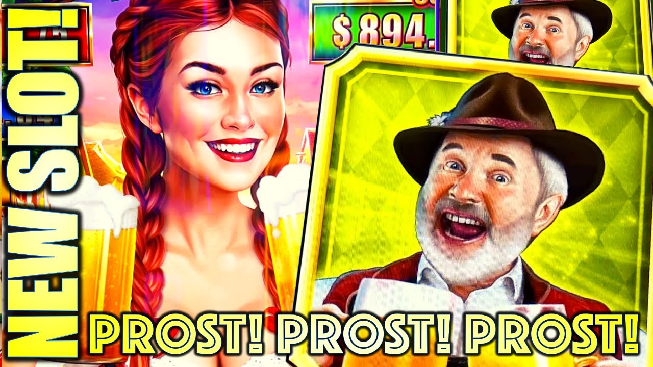 ★NEW SLOT!★ WATCH OUT HEIDI!! 🍺 PROST DELUXE Slot Machine (ARISTOCRAT ...