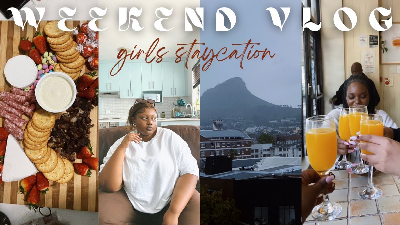 VLOG: girls long weekend staycation! - YouTube