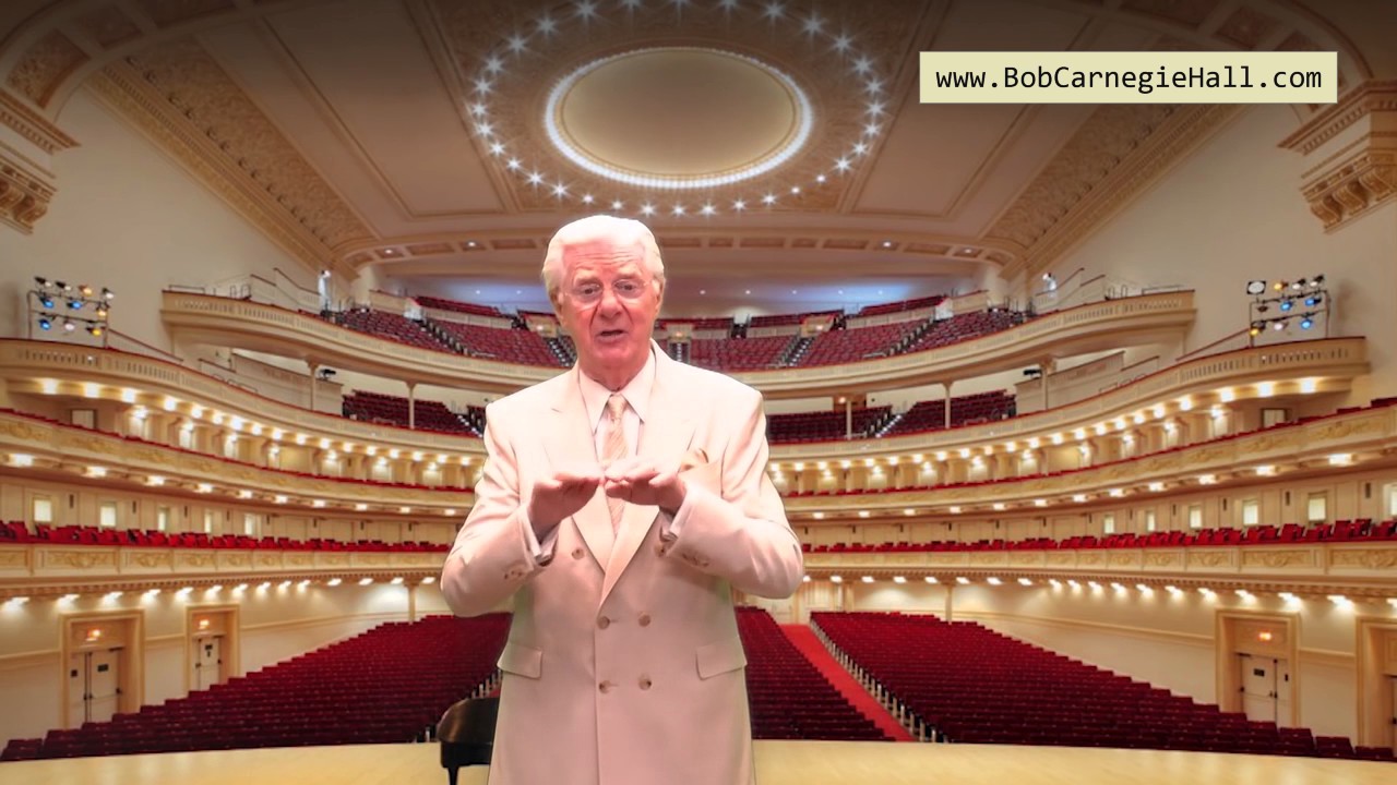 bob proctor carnegie hall - YouTube